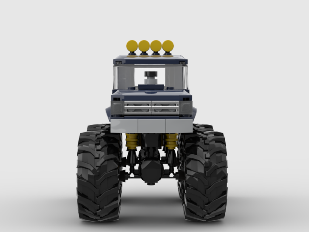 LEGO MOC Cannonball Run II 1984 Bigfoot Monster Truck by BrickMOCery ...