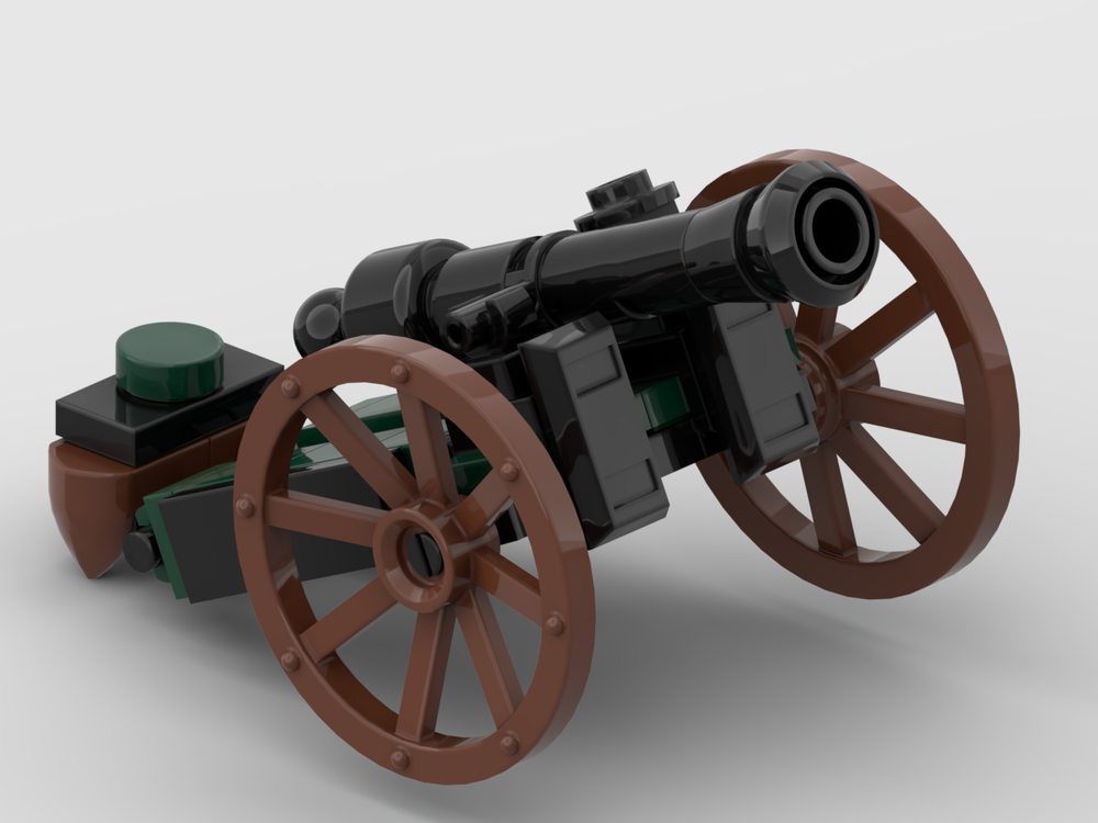 LEGO MOC 12 Pound Napoleonic Howitzer by nicorc44 | Rebrickable - Build ...