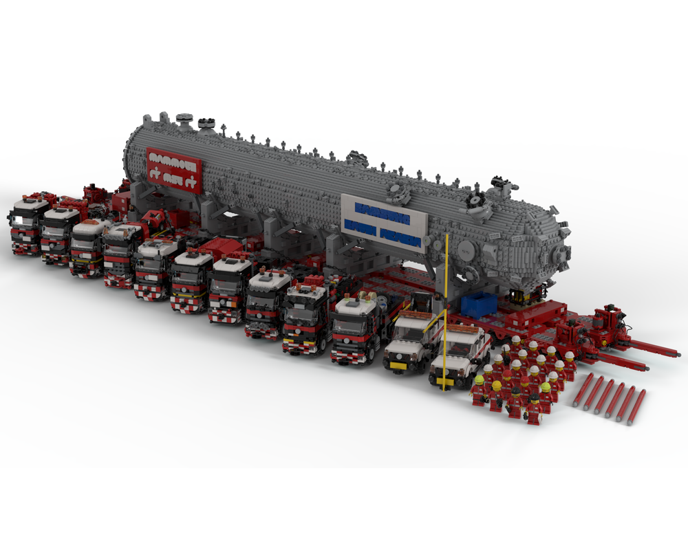 LEGO MOC Mammoth-Stud Transport Reactor Bundle by HardytheDoggo ...