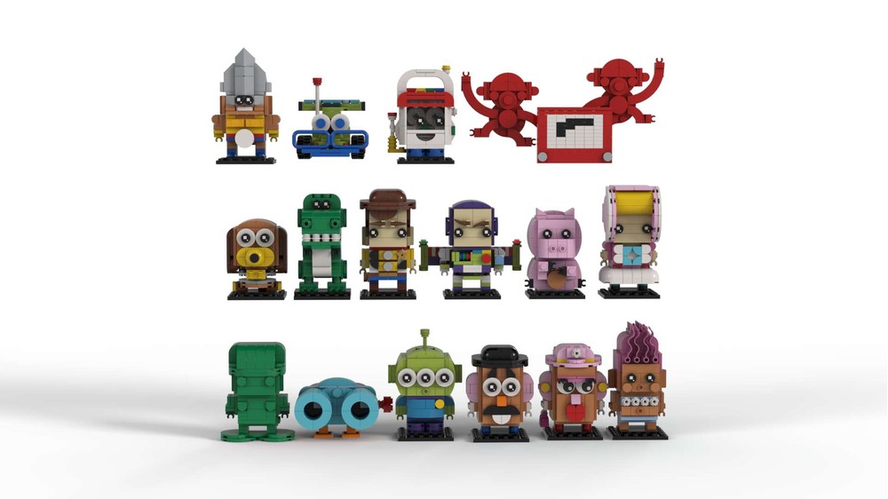 Lego Moc Toy Story Bundle By Delightmoc Rebrickable Build With Lego