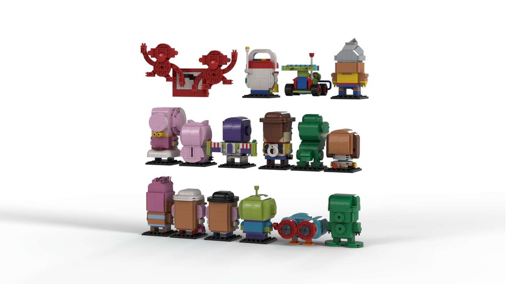 Lego Moc Toy Story Bundle By Delightmoc Rebrickable Build With Lego