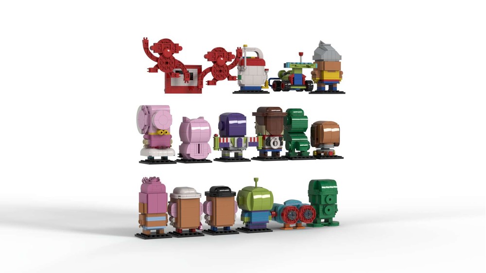 Lego Moc Toy Story Bundle By Delightmoc Rebrickable Build With Lego