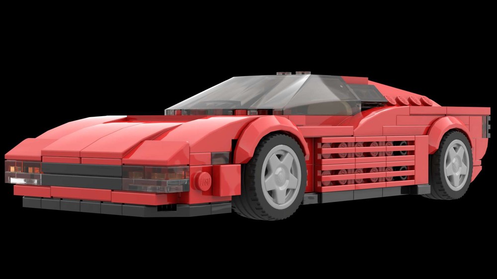 LEGO MOC 1987 Ferrari Testarossa by ZLTR co. | Rebrickable - Build with ...