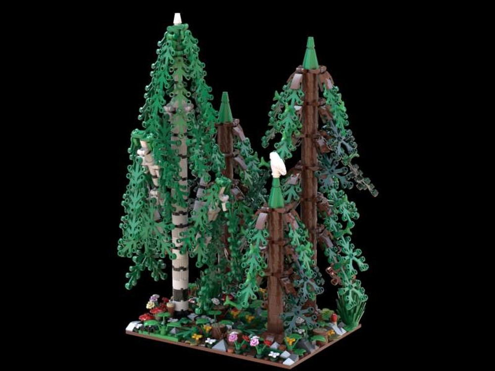 LEGO MOC The Forest by The_Forester | Rebrickable - Build with LEGO