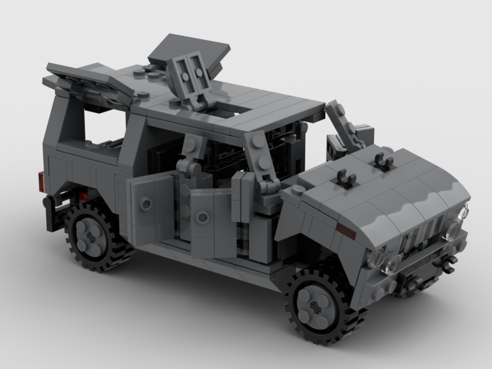 LEGO MOC Iveco LMV Lince by simonelovisa01 | Rebrickable - Build with LEGO