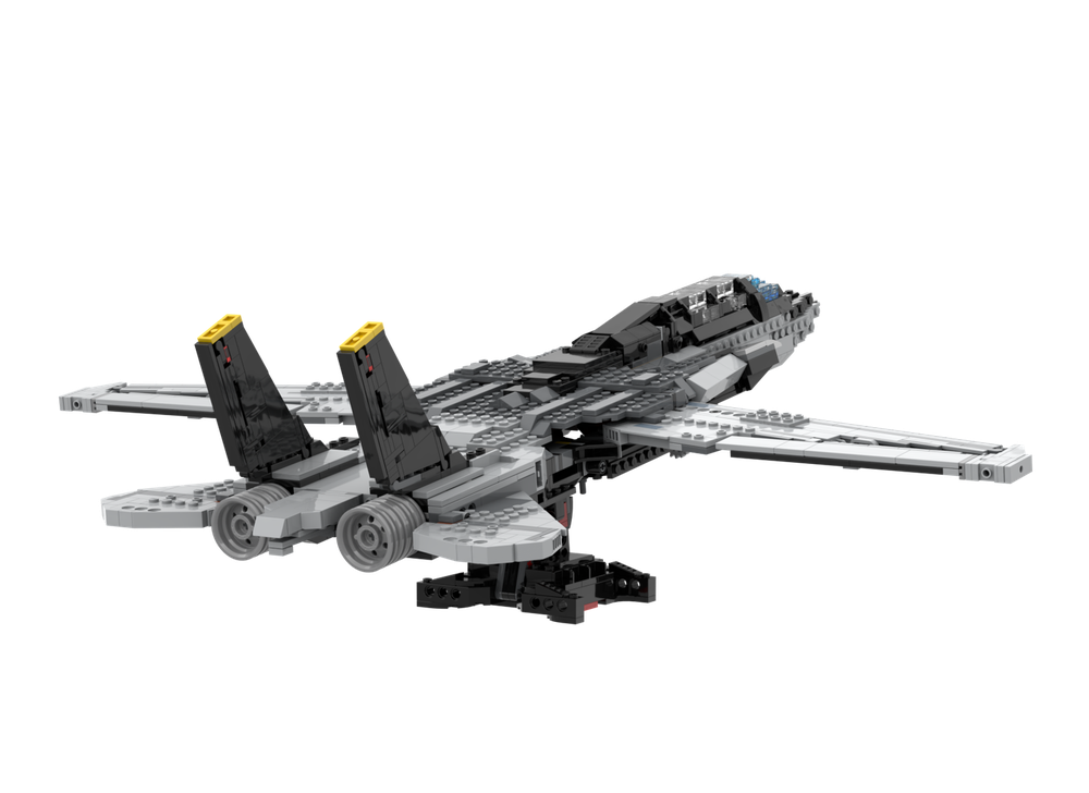 LEGO MOC-149355 F-14 TOMCAT - 10300 B-MODEL by rybrickster ...
