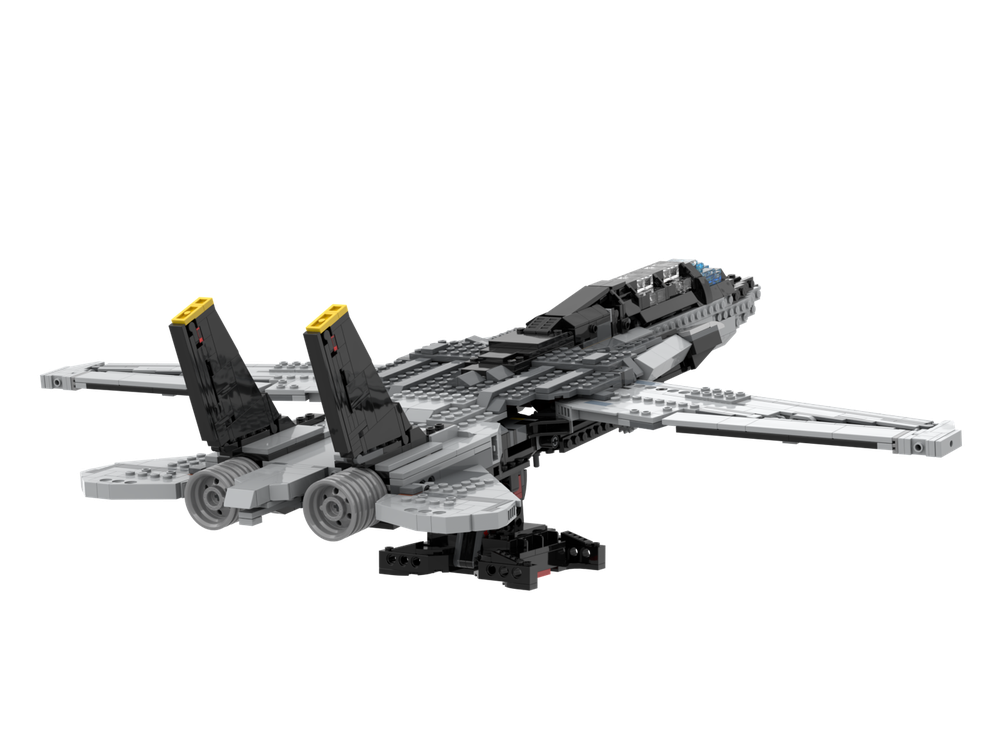 Lego Moc F 14 Tomcat 10300 B Model By Rybrickster Rebrickable