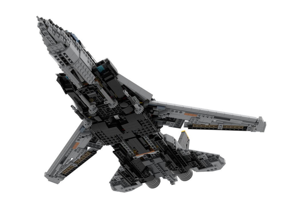 LEGO MOC F-14 TOMCAT - 10300 B-MODEL by rybrickster | Rebrickable ...