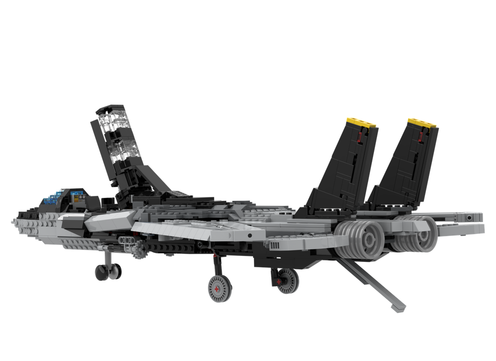 LEGO MOC-149355 F-14 TOMCAT - 10300 B-MODEL by rybrickster ...