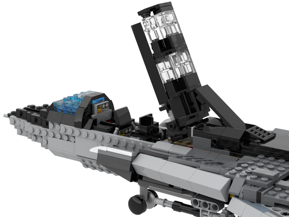 Lego Moc F 14 Tomcat 10300 B Model By Rybrickster Rebrickable