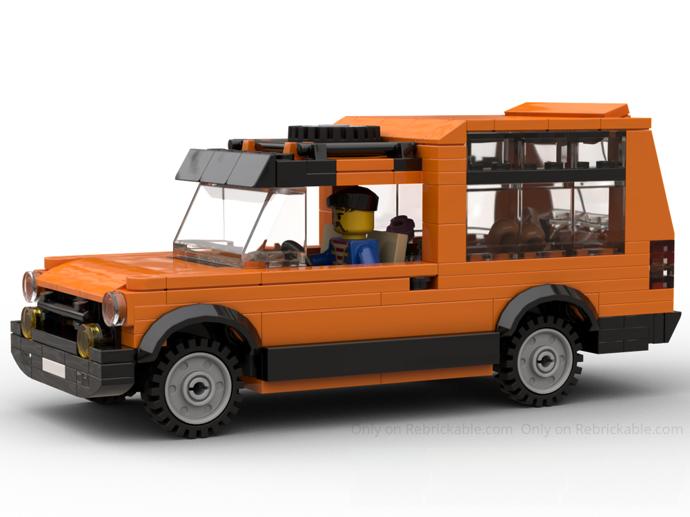 LEGO MOC Matra(-Simca) Rancho by DaapMechEng | Rebrickable - Build with ...