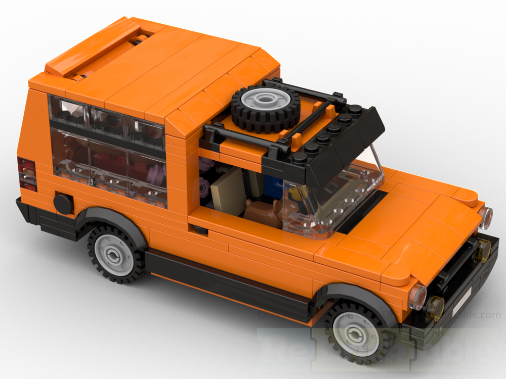 LEGO MOC Matra(-Simca) Rancho by DaapMechEng | Rebrickable - Build with ...
