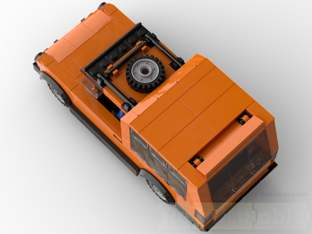 LEGO MOC Matra(-Simca) Rancho by DaapMechEng | Rebrickable - Build with ...