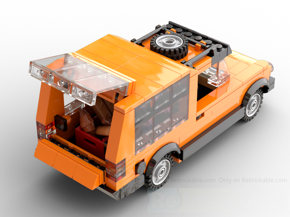 LEGO MOC Matra(-Simca) Rancho by DaapMechEng | Rebrickable - Build with ...