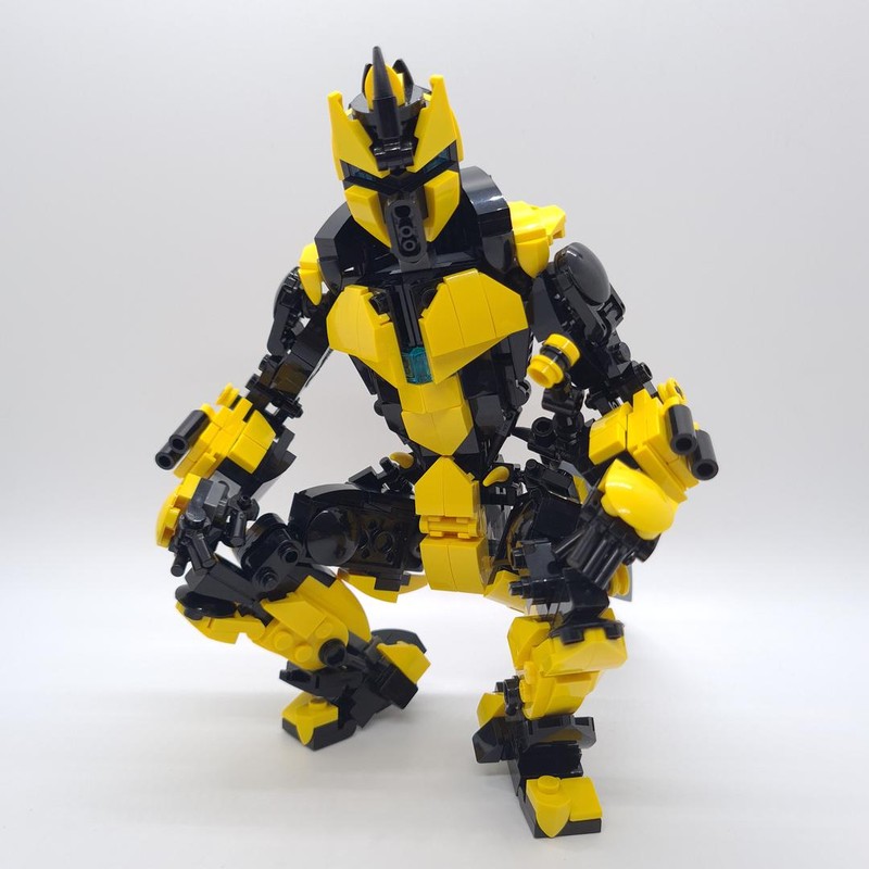 LEGO MOC XR-7 'Yellow Jacket' by Moc_Lobster | Rebrickable - Build with ...