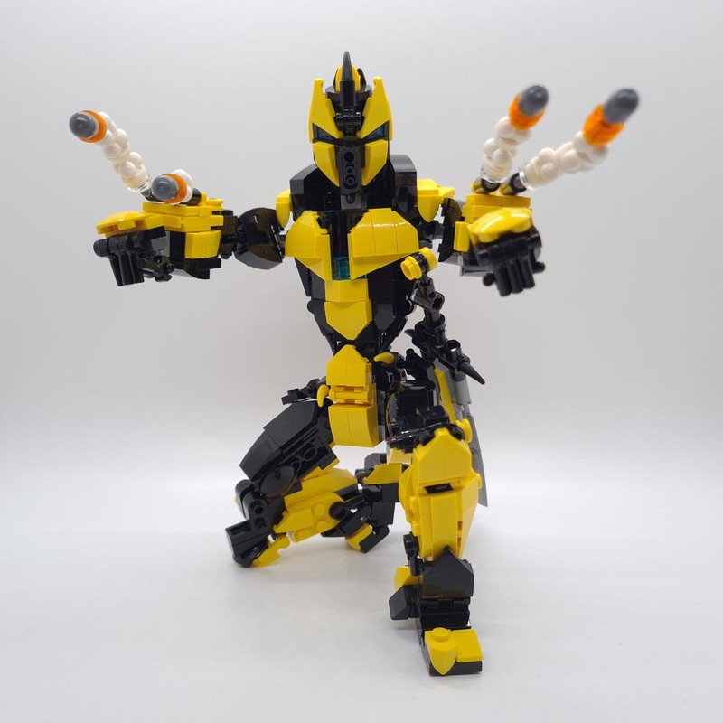 LEGO MOC XR-7 'Yellow Jacket' by Moc_Lobster | Rebrickable - Build with ...