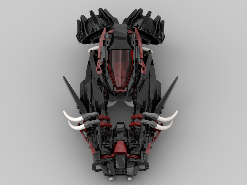 LEGO MOC Spaceship #2 by itsphlippy | Rebrickable - Build with LEGO
