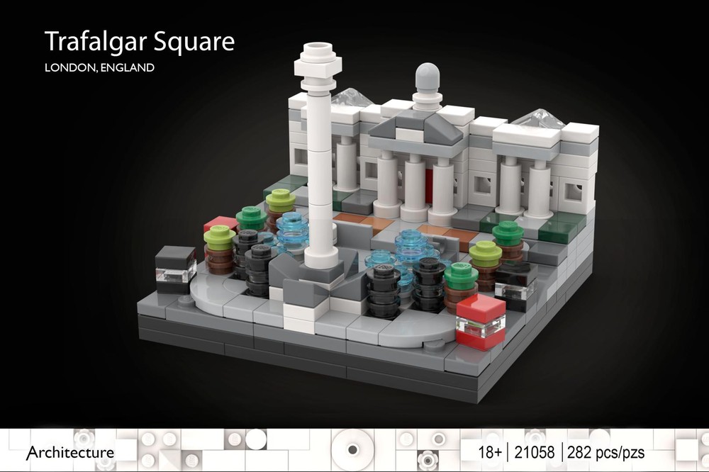 LEGO MOC Mini 210456 Trafalgar Square by christromans | Rebrickable ...