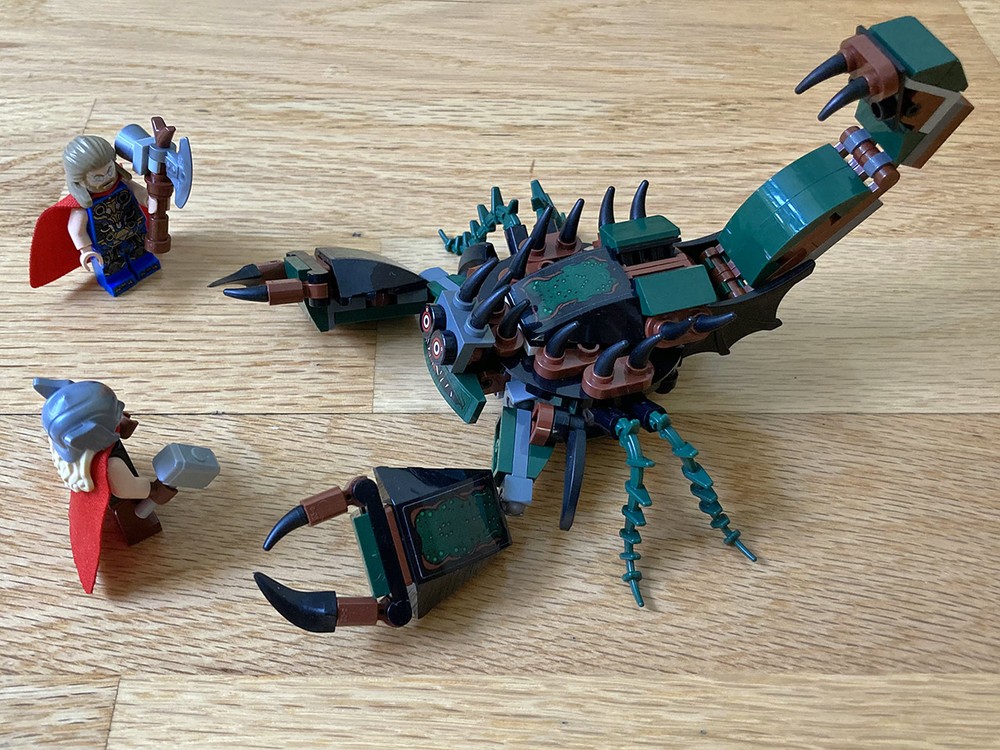 LEGO MOC Shadow Scorpion by arekkusu | Rebrickable - Build with LEGO