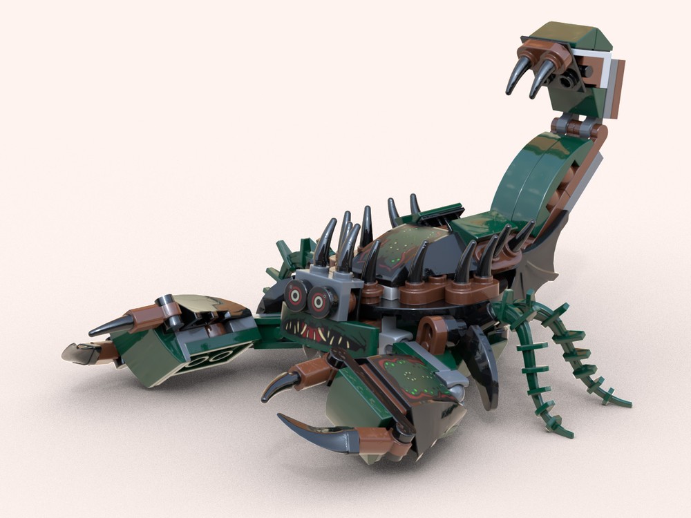 Lego Moc Shadow Scorpion By Arekkusu Rebrickable Build With Lego