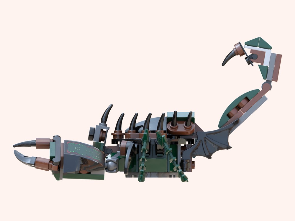 Lego Moc Shadow Scorpion By Arekkusu Rebrickable Build With Lego