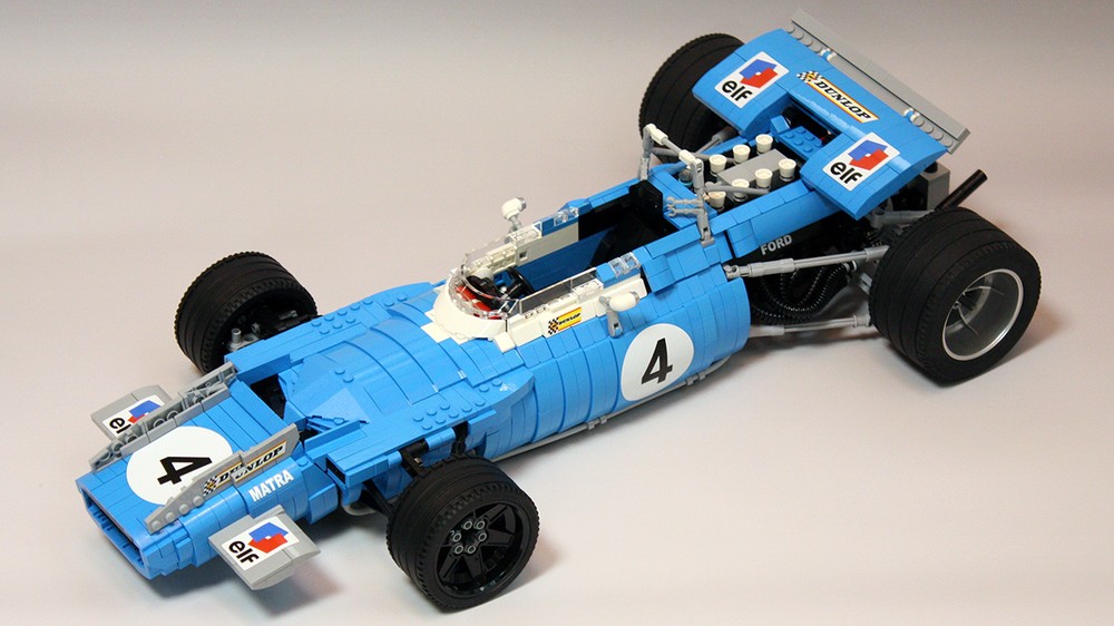 LEGO MOC-14940 Matra MS80 - scale 1:8 by RoscoPC | Rebrickable - Build ...