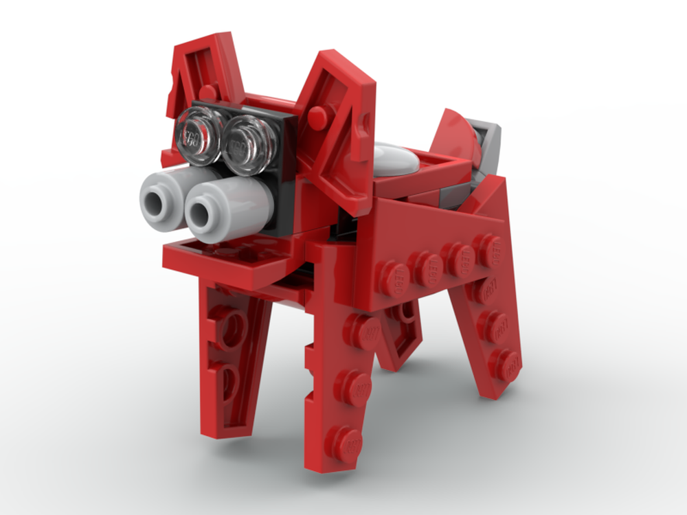 LEGO MOC sports pig by eric_nunya | Rebrickable - Build with LEGO