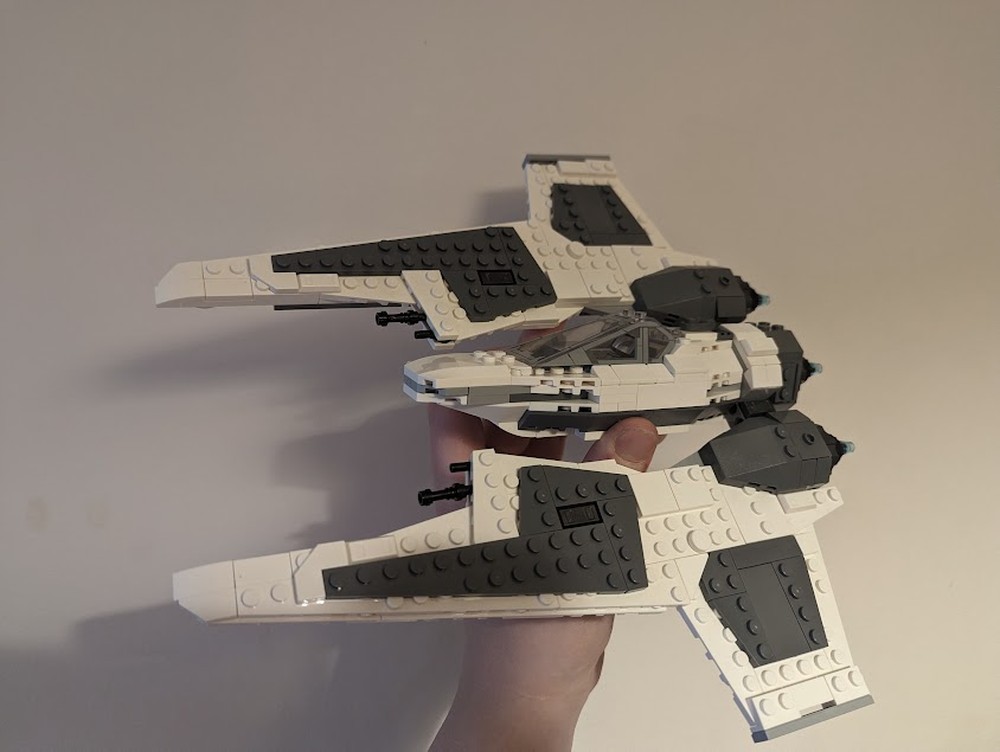LEGO MOC Fang Fighter Rotating Wings by Agarricus | Rebrickable - Build ...