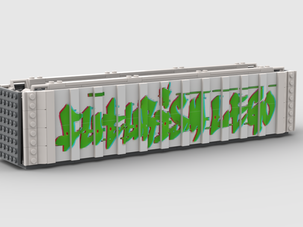 LEGO MOC Long Futuristic Shipping Container by Futurism_Lego ...