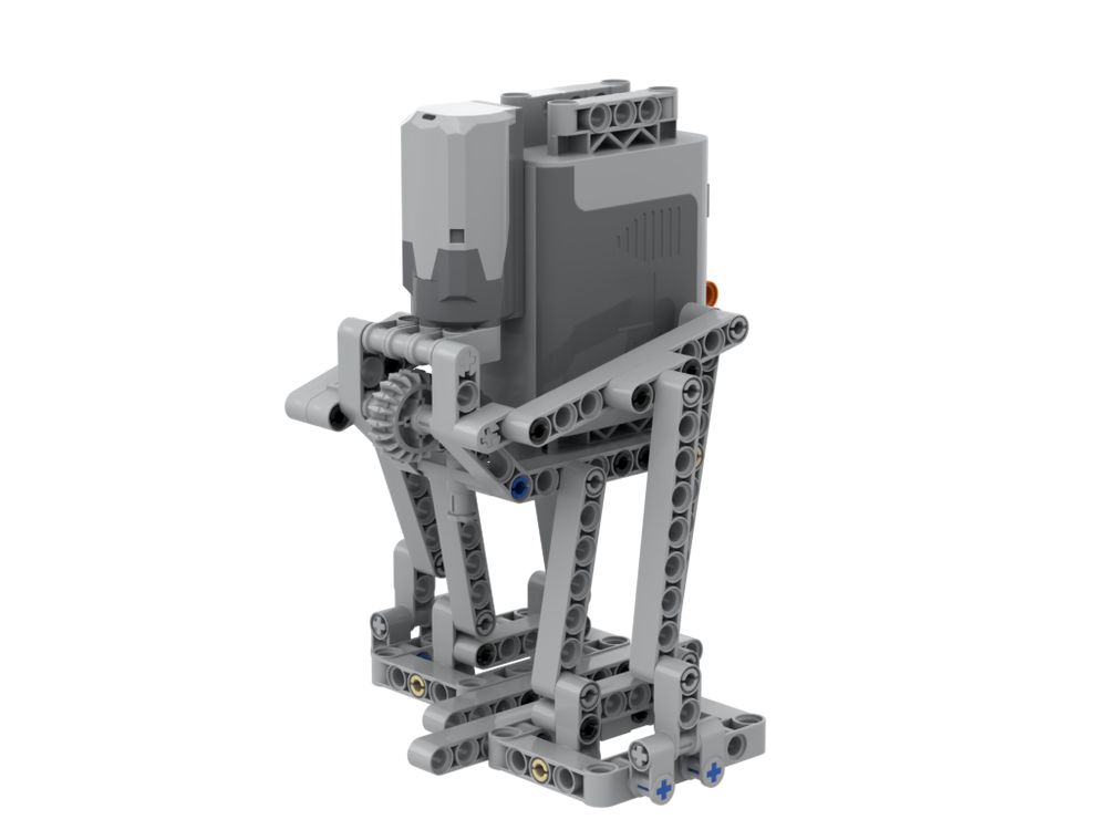 Lego Moc Bipedal Walking Robot By Jemunoz0 Rebrickable Build With Lego