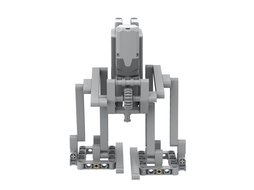 Lego Moc Bipedal Walking Robot By Jemunoz0 Rebrickable Build With Lego