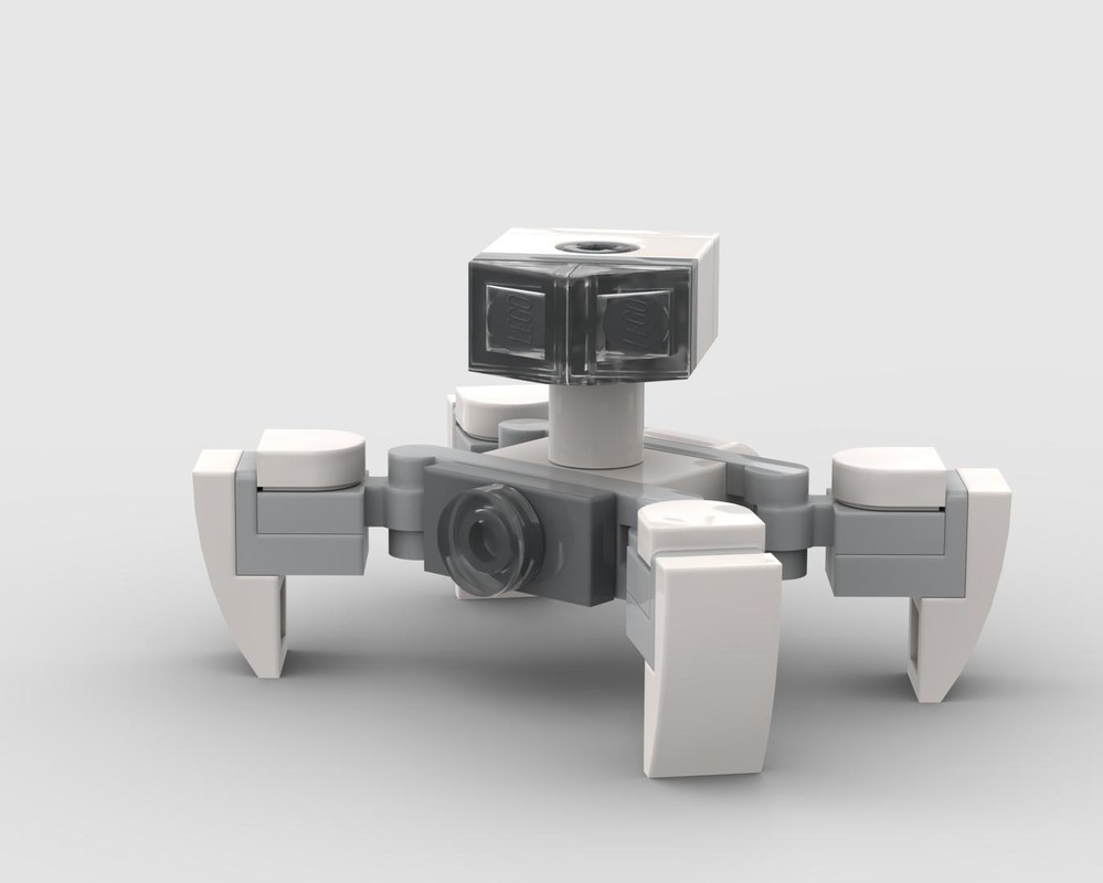 LEGO MOC Small Surveillance Robot by lightwaljer | Rebrickable - Build ...