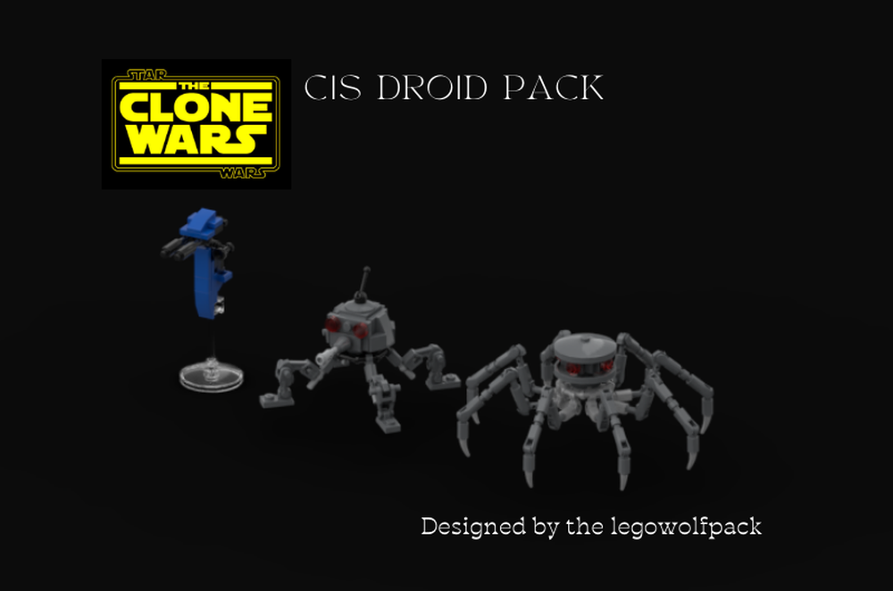 LEGO MOC Separatist droid pack by thelegowolfpack | Rebrickable - Build with LEGO