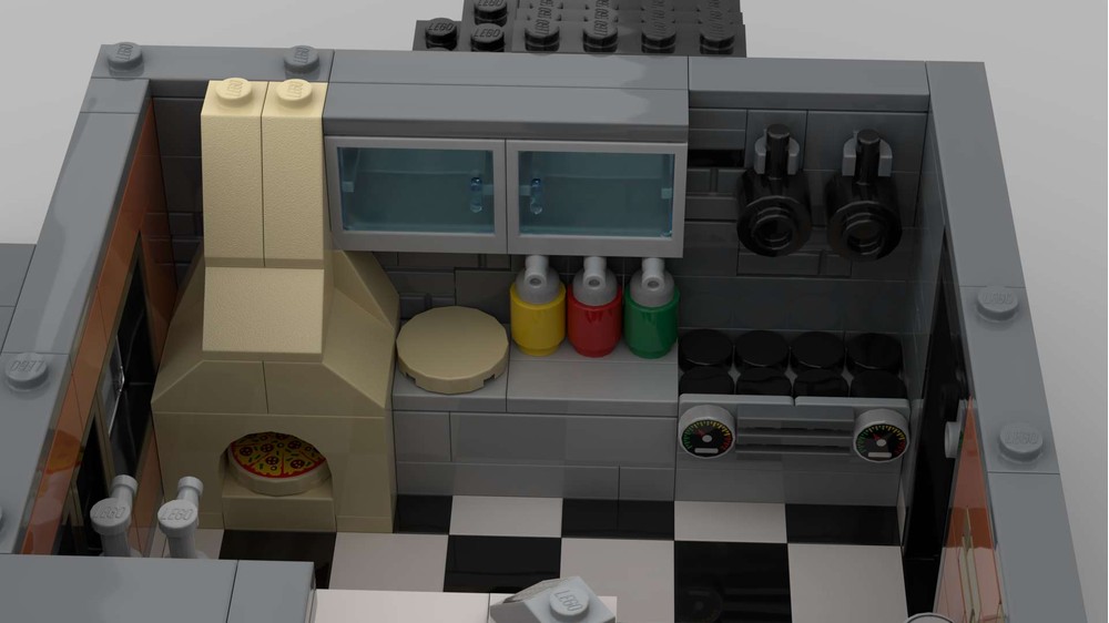 LEGO MOC-149422 Lego Kebab Shop and Appartment by JaiRichards ...