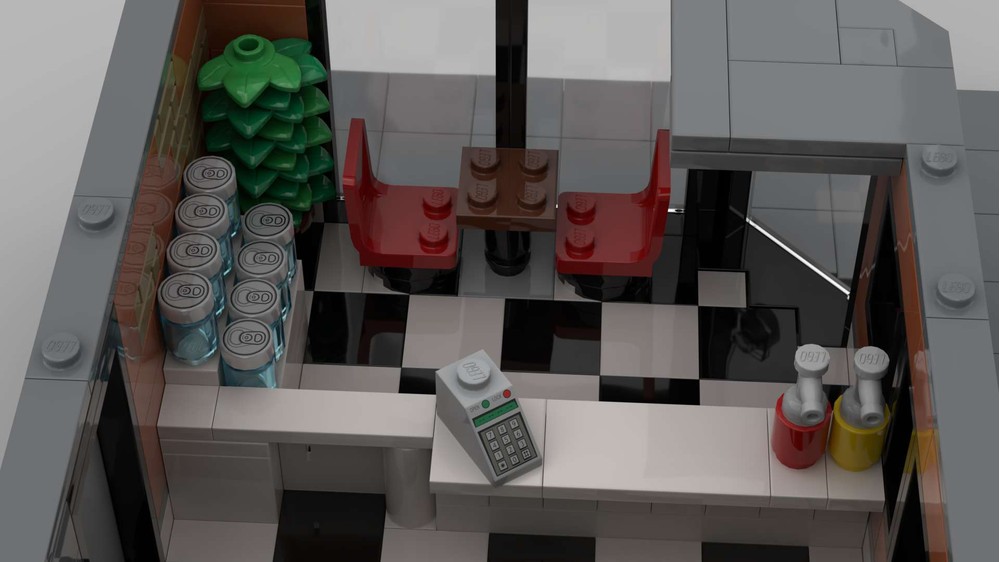 LEGO MOC-149422 Lego Kebab Shop and Appartment by JaiRichards ...