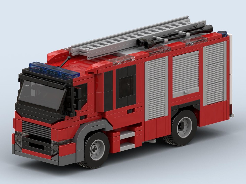 LEGO MOC Breda Fire Engine by mausbricks | Rebrickable - Build with LEGO