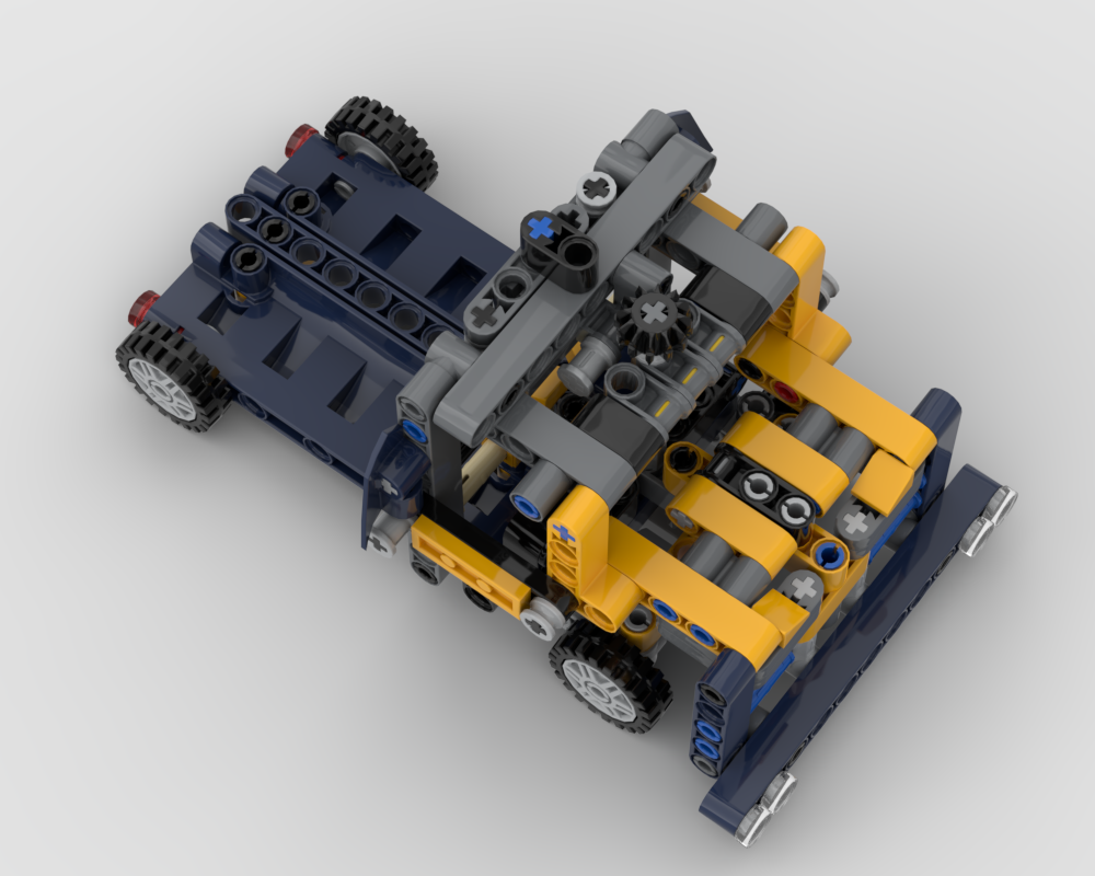 Lego Moc Big Truck 42147 Alternative By Erikgs Rebrickable Build