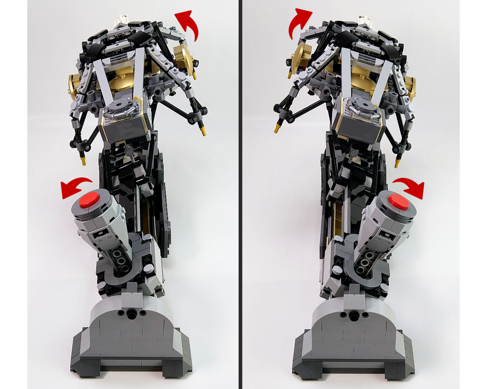 Lego Moc Lunar Lander Training Sim By Krugaar Rebrickable Build