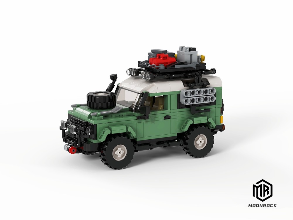 LEGO MOC Land Rover Defender 90 Classic by MoonRockMoc | Rebrickable ...