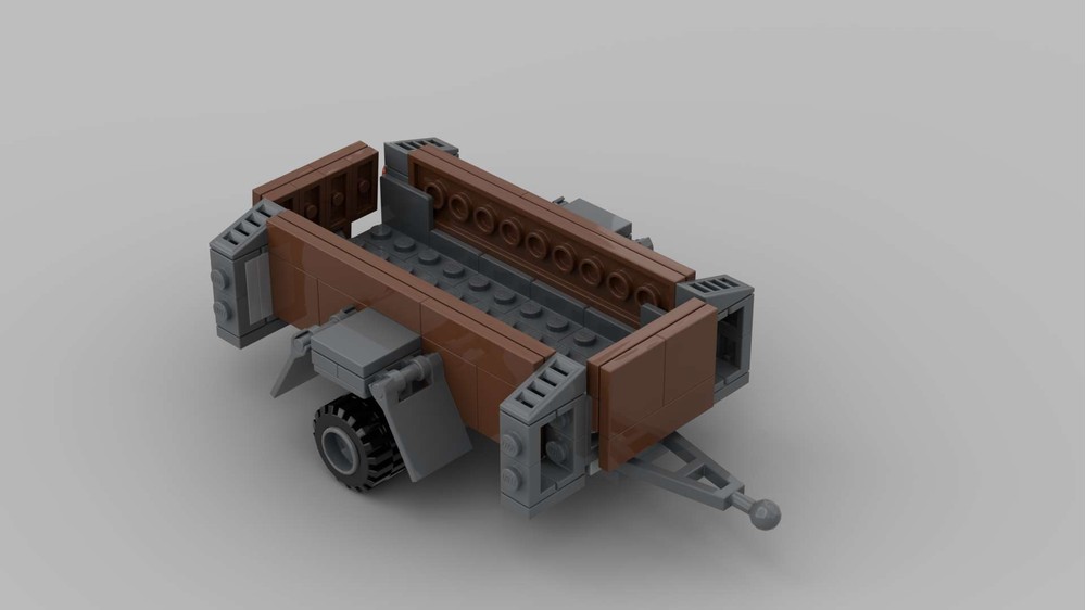 Lego Moc Small Lego Trailer Moc By Jairichards Rebrickable Build