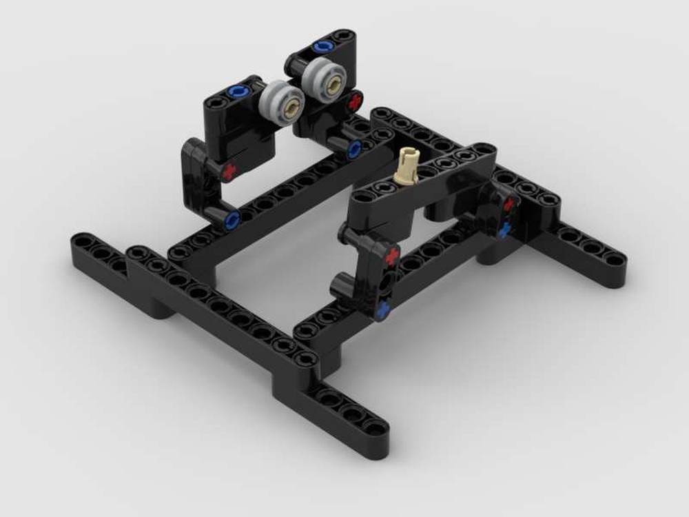LEGO MOC Ducati Bike Stand V2 by wuselhans | Rebrickable - Build with LEGO