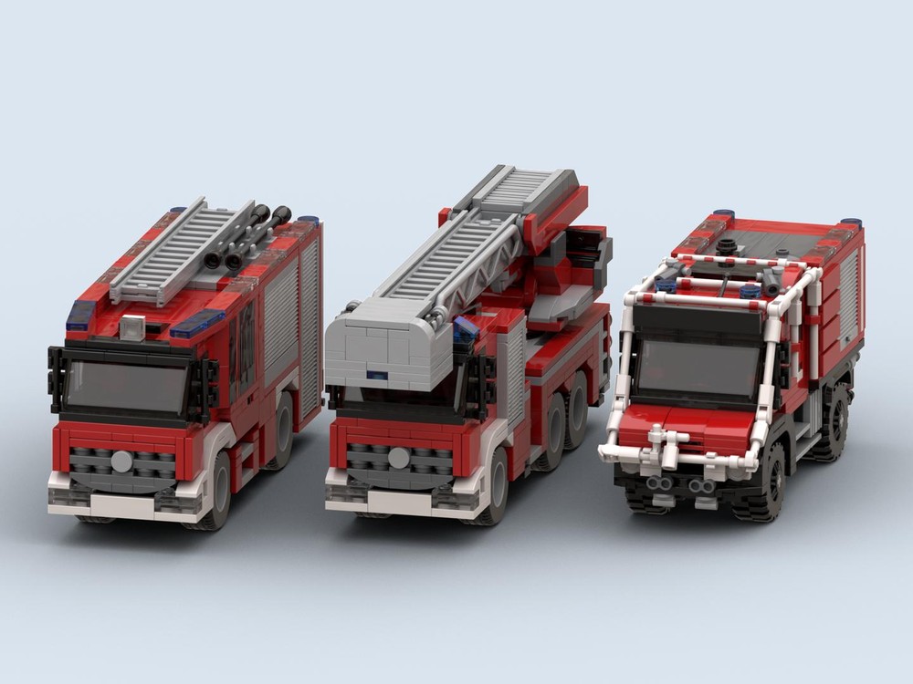 LEGO MOC Utrecht Fire Vehicles Pack by mausbricks | Rebrickable - Build ...