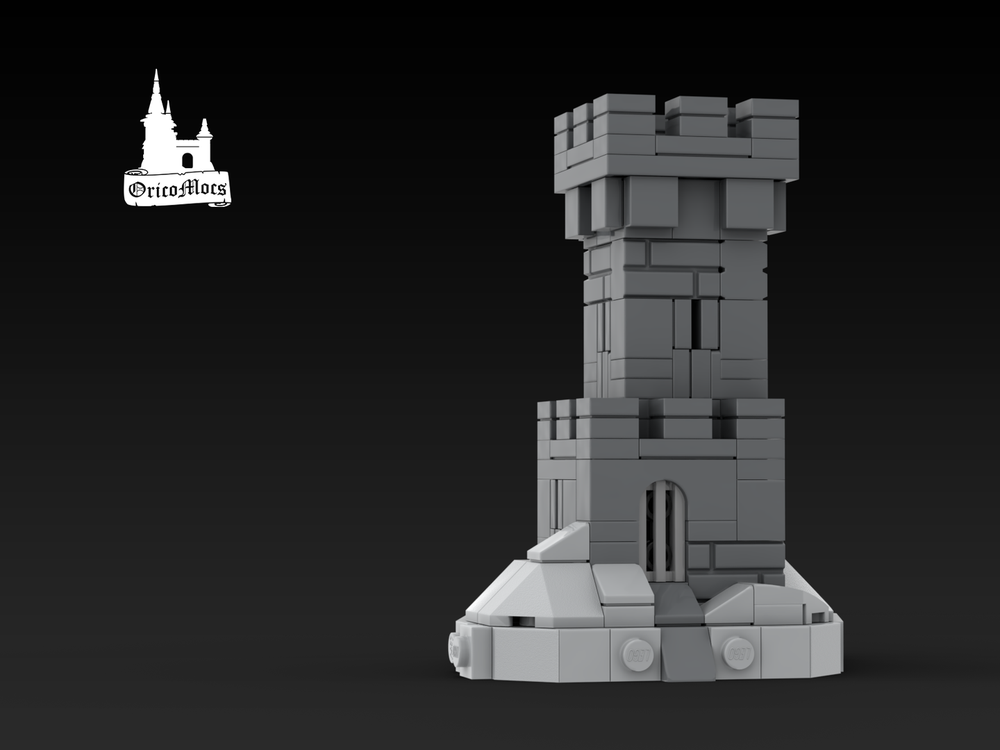 LEGO MOC Micro Tower by OricoMocs | Rebrickable - Build with LEGO