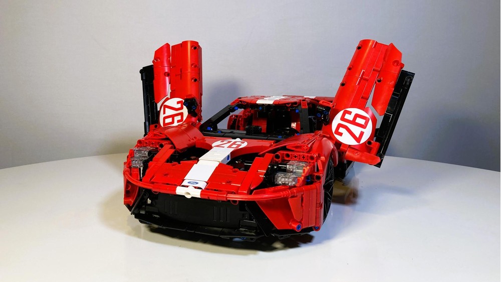 Lego Moc 18 Lego Technic Ford Gt By Legobee Rebrickable Build