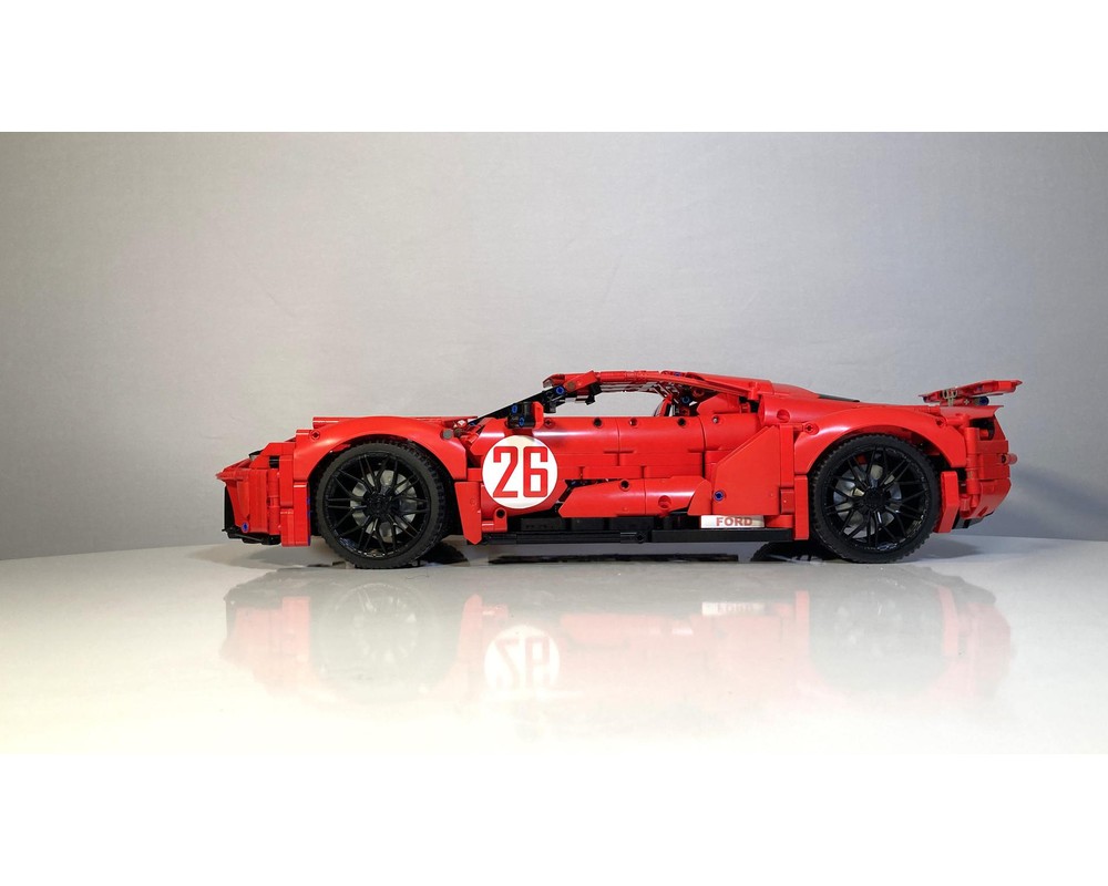 Lego Moc 18 Lego Technic Ford Gt By Legobee Rebrickable Build