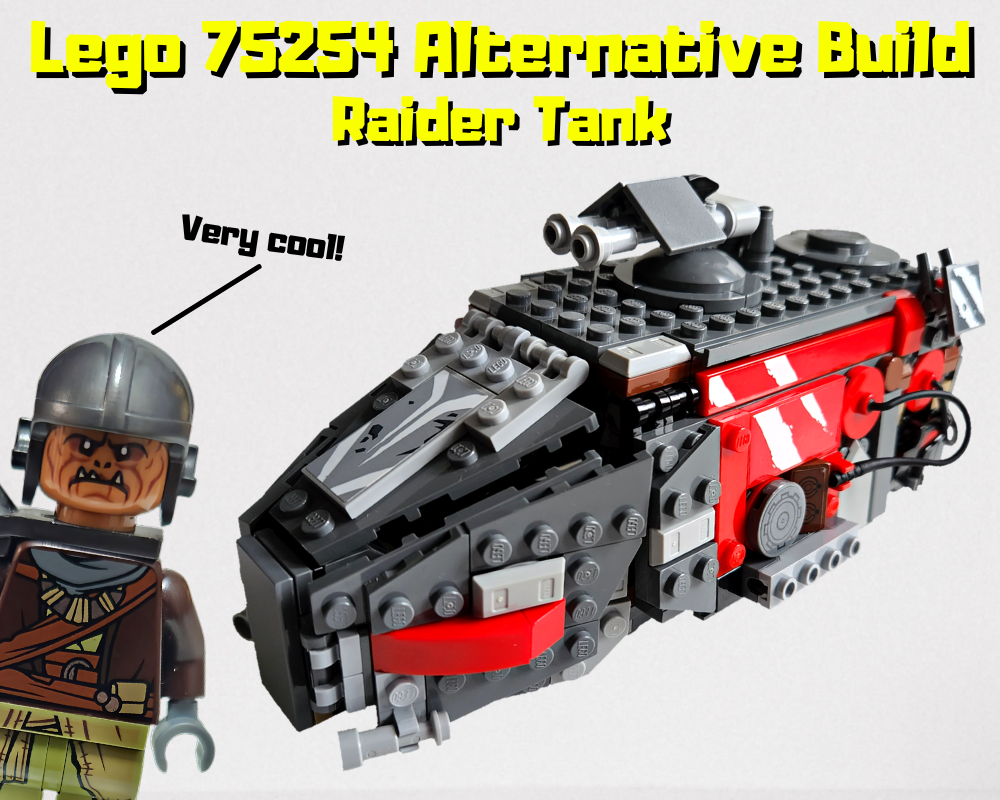 LEGO MOC Raider Tank by Noob Builds Lego | Rebrickable - Build with LEGO