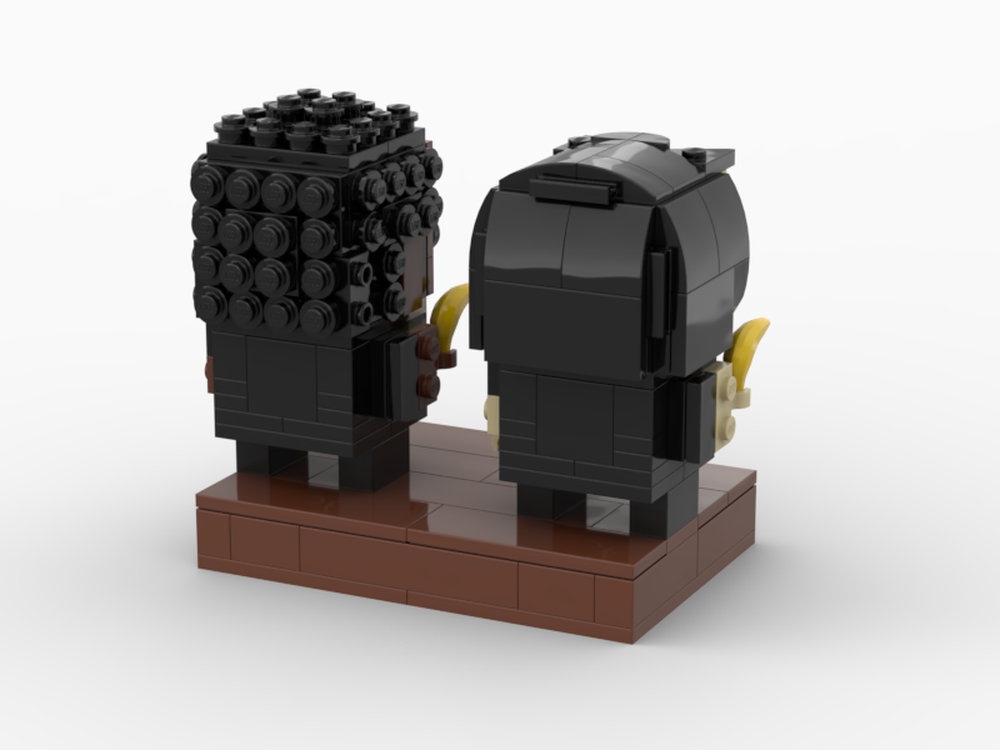 LEGO MOC Pulp Fiction - Brickheadz by Double_U_Bricks | Rebrickable ...