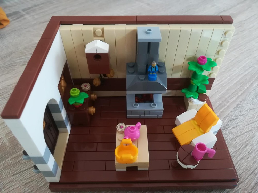 LEGO MOC Living-room by Niouls | Rebrickable - Build with LEGO