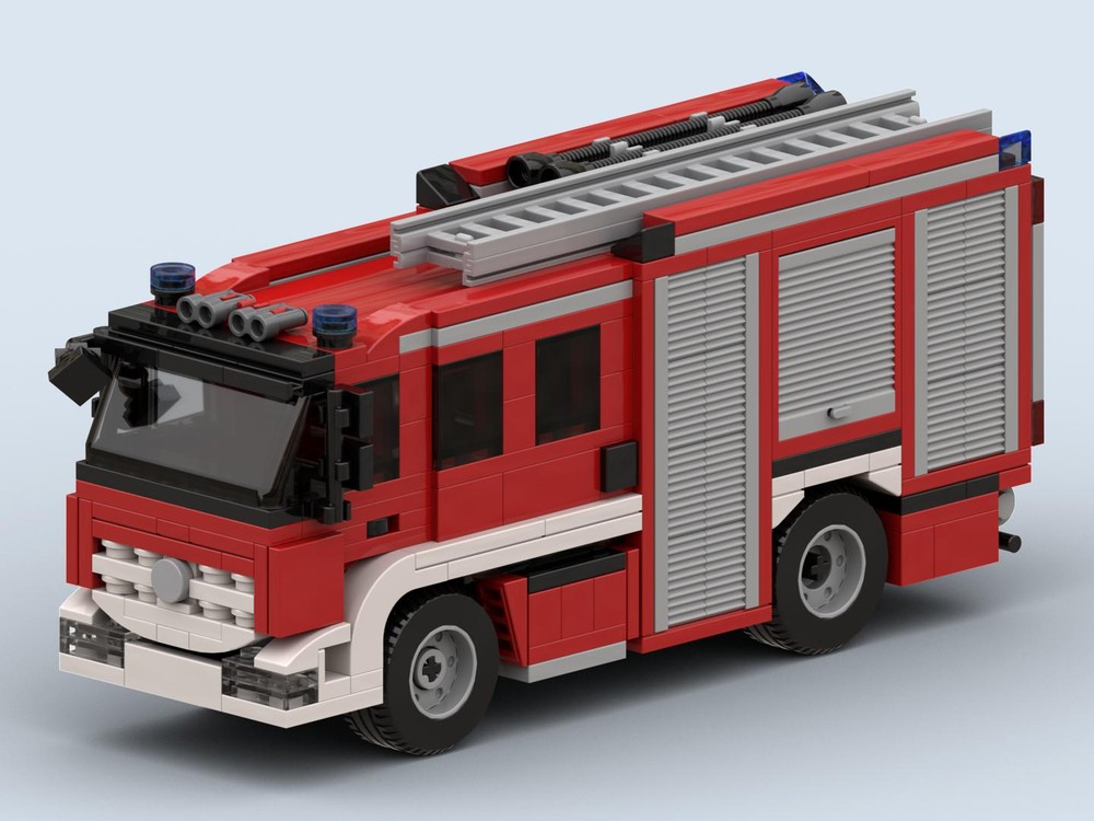 LEGO MOC Osnabrück Fire Engine by mausbricks | Rebrickable - Build with ...