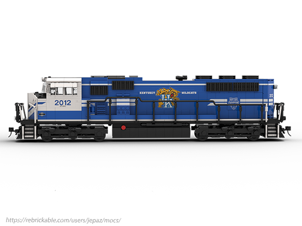 LEGO MOC Paducah and Louisville Railway (PAL) SD70MAC by jepaz ...